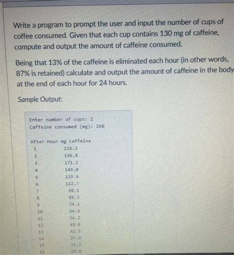 Solved Write A Program To Prompt The User And Input The