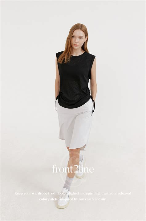 클래씨 카프리 팬츠front2line