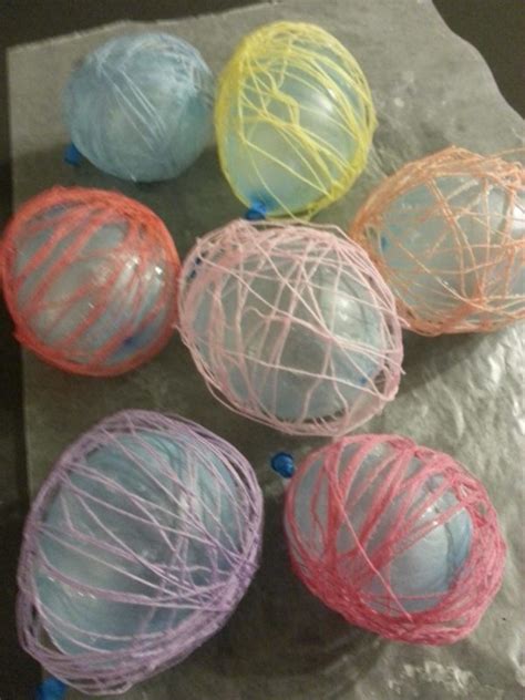 Easy To Make String Easter Eggs Diy Tutorial Create Whimsy