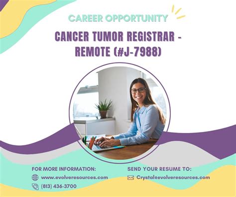 Evolve Resources Inc On Linkedin Healthcare Remote Jobs Cancer Ctr Ods