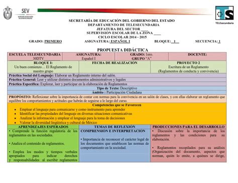 Telesecvirtual Planeaciones Didacticas