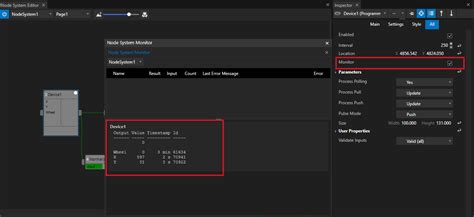 advanced features node system node system monitor
