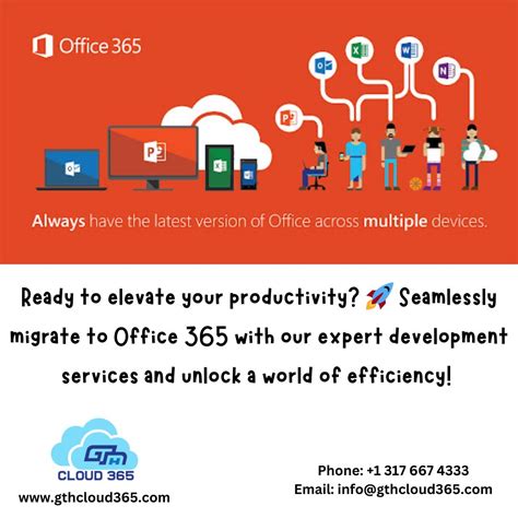 Gth Cloud 365 On Linkedin Office365 Productivityboost Cloudsolutions Worksmart Techupgrade…