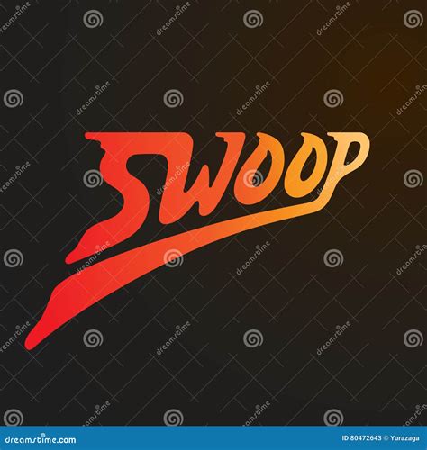 Swoop Logo Design Stock Illustration Illustration Of Font 80472643