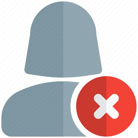 Single Woman User Remove Icon Download On Iconfinder