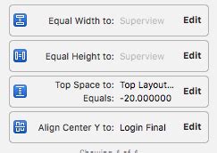 Xcode Ios Constraints Not Working Stack Overflow