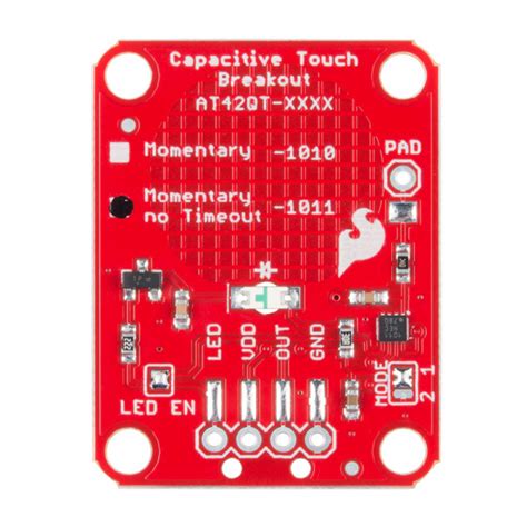 AT QT X Capacitive Touch Breakout Hookup Guide SparkFun Learn