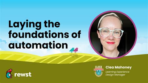 Laying The Foundations Of Automation