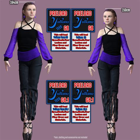 Bg3d Yuliana For G8f81 Daz Content By Biogearz3d