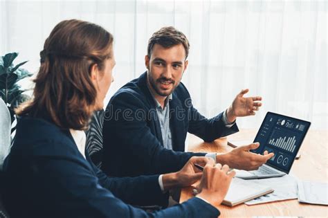 Busy Analyst Team In Office Analyzing Financial Data Analysis Entity