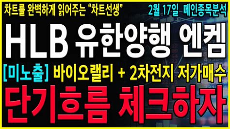 Hlb 유한양행 엔켐 주가 전망 긴급 다시한번 폭등랠리 시작 될 겁니다 단기흐름 잘 체크해서 대응해보세요 엔켐주가 금양 유한양행 Youtube
