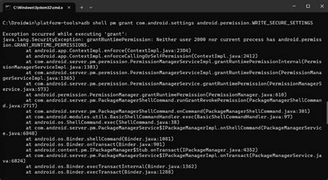 Exception Occurred While Executing Put [fixed] Droidwin