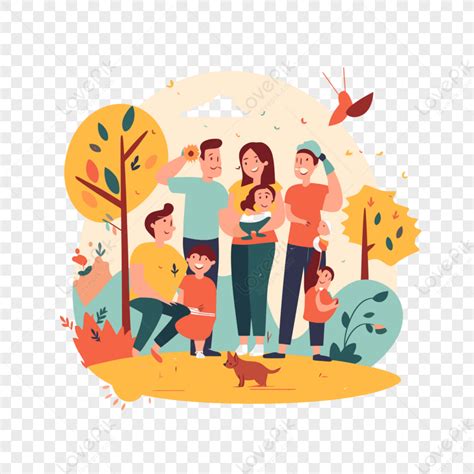 가족 약혼 클립 아트 상표 만화 Png 일러스트 무료 다운로드 Lovepik