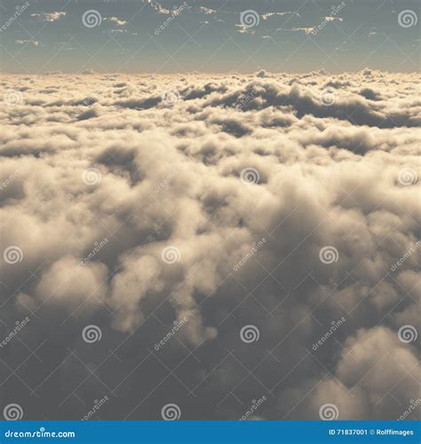 Beautiful Clouds Stock Illustration Illustration Of Background 71837001