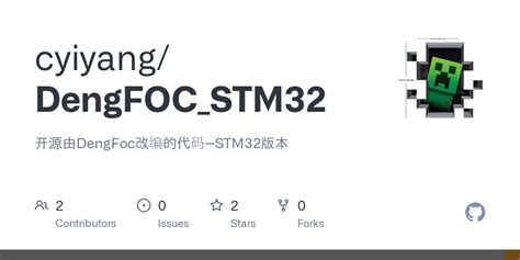 Github Cyiyang Dengfoc Stm32 开源由dengfoc改编的代码 Stm32版本