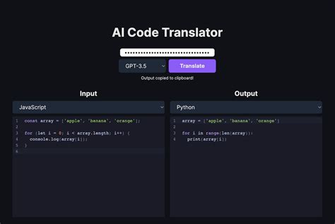 Ai Code Translator Vercel