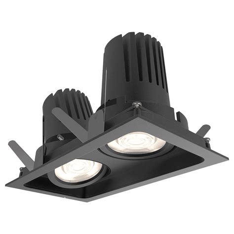 View 50 Square Double Downlight Enigma Lighting