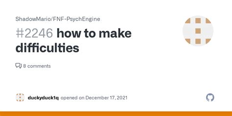 how to make difficulties · issue 2246 · shadowmario fnf psychengine