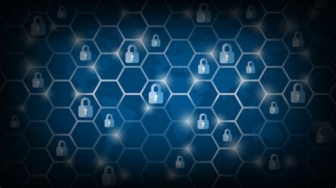 Premium Vector Cyber Technology Security Network Protection Background