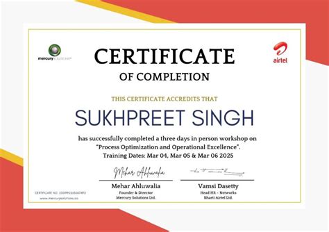 Professionaldevelopment Processoptimization Operationalexcellence Sukhpreet Singh