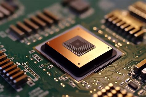 Premium AI Image Computer Micro Chip With Motherboard Technology