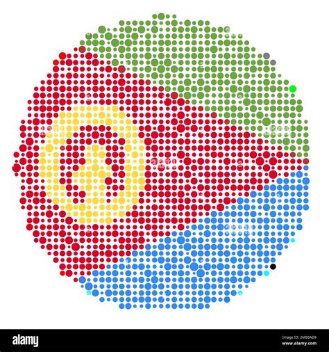 Eritrea Map Silhouette Pixelated Generative Pattern Illustration Stock Vector Image And Art Alamy