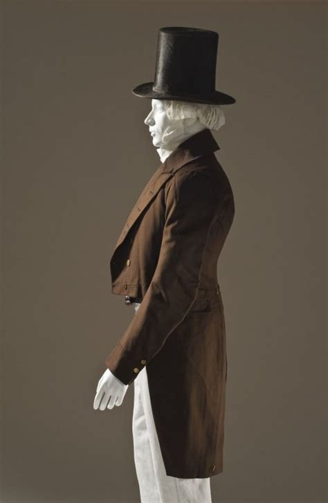 Unknown Tail Coat Circa 1845 Tailcoat Types Cutaway Coat Brown