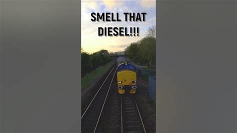 Class 37 37608 Smell That Diesel Class37 Train Trainspotting