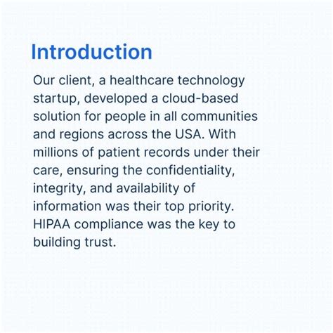 Unlocking HIPAA Compliance In Healthcare A Mobisoft Case Study PDF