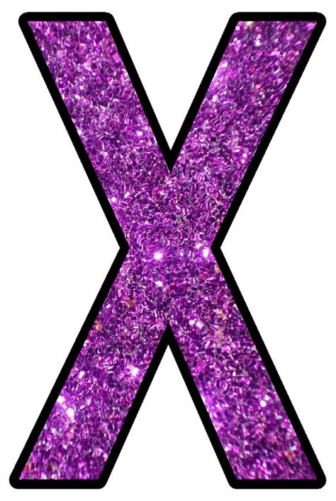 Buchstabe Letter X