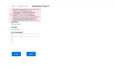 Getting The Server Didnot Receive The Response From An Upstream Server When A Person Other