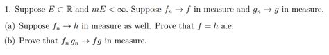 Solved Suppose Esubr And Me