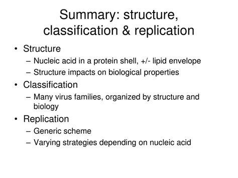PPT Virus Structure Classification And Replication PowerPoint Presentation ID