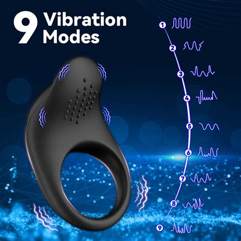 App Control Vibrating Penis Ring Men Cock Ring Delay Ejaculation Vibra