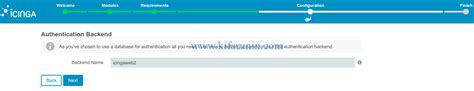 install icinga web 2 on debian 10 buster