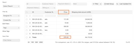 How To Exclude A Column From Being Showed In The Totals Of Report View