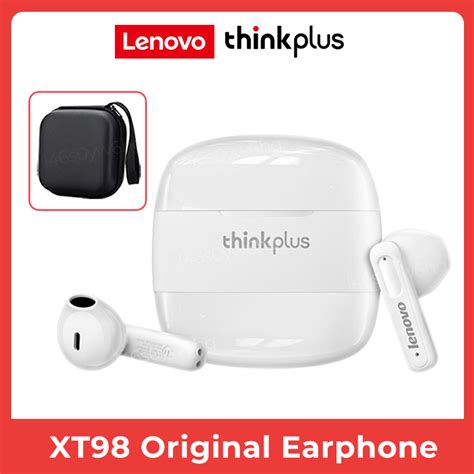 Jual Lenovo Thinkplus Tws Wireless Earphone Bluetooth Hifi Stereo Noise Reduction