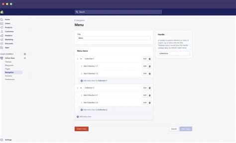 How To Add Sub Collections In Shopify Shopify Tutorials
