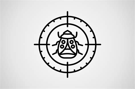 Bug Target Icon Graphic By JM Graphics Creative Fabrica
