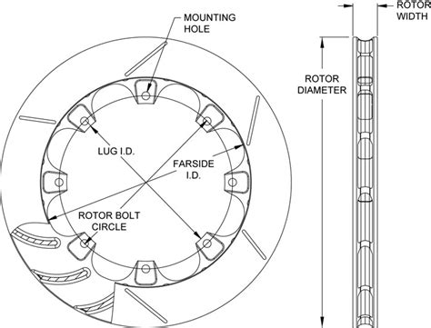 Ulgt 16 Curved Vane Rotor 160 15879 Gorsuch Performance Solutions