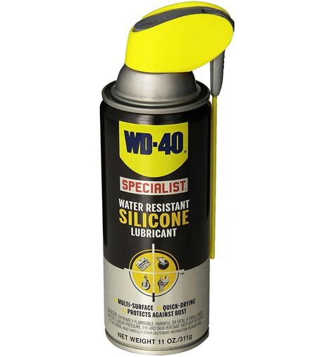 Wd 40 Specialist 300011 Water Resistant Silicone Lubricant Spray 11 Oz