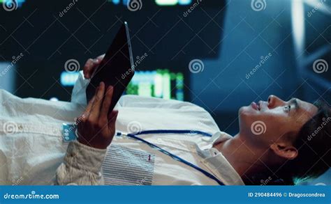 Vertical Video Engineer Strolling Through Data Center Stock Footage Video Of Hardware