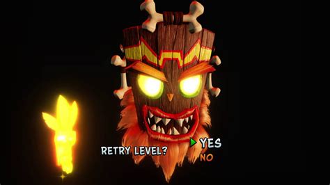 crash n sane trilogy persistent mask on game over glitch youtube