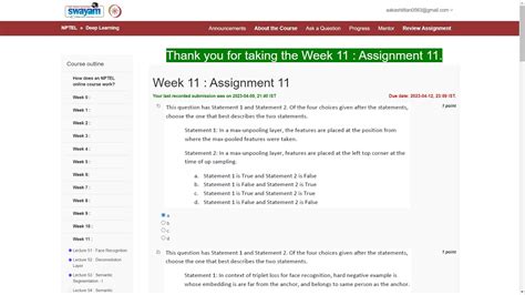 Assignment 11 Deep Learning Iit Kgp Nptel 2k23 Artificial