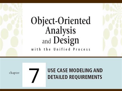 ppt 7 2object oriented analysis and design with the unified process