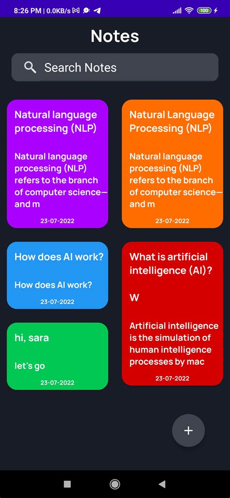 Github Saraelmasrynoteapp