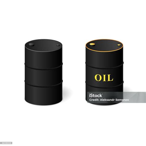 블랙 오일 배럴 흰색 배경에 고립입니다 벡터 일러스트 레이 션 0명에 대한 스톡 벡터 아트 및 기타 이미지 0명 가솔린 강철 Istock
