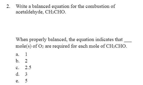 Solved 1 Balance The Following Equation Nh3o2→no2h2o