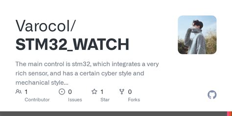 GitHub Varocol STM32 WATCH The Main Control Is Stm32 Which Integrates A Very Rich Sensor