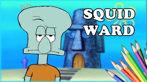 How To Draw Squidward Step By Step Easy